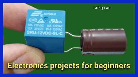Electronics Project Using Relay Electronic Projects For Beginners YouTube