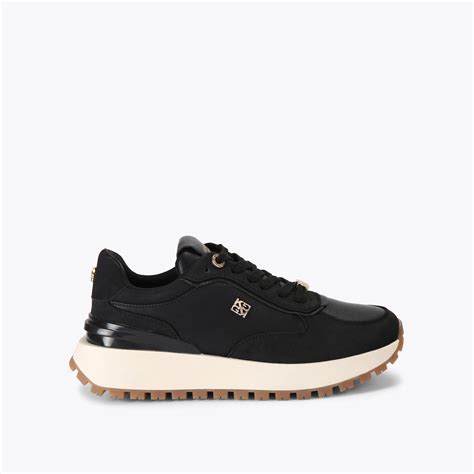 Louisa Black Vegan Sneaker By Kg Kurt Geiger