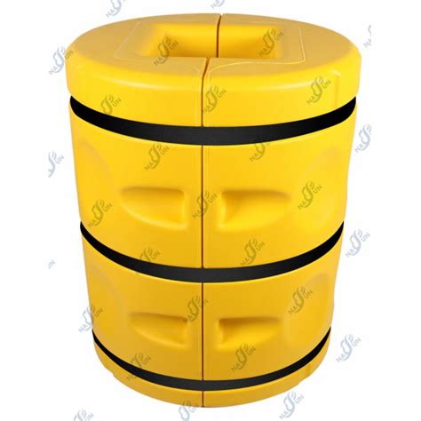 Elastic Material Structural Column Protectors Plant Equipment