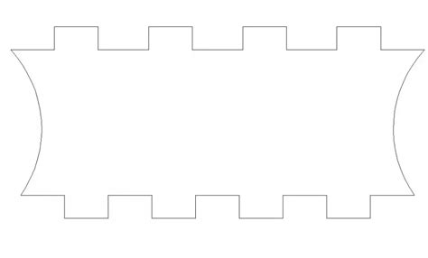 Side Panel Detail Cad Structure Layout