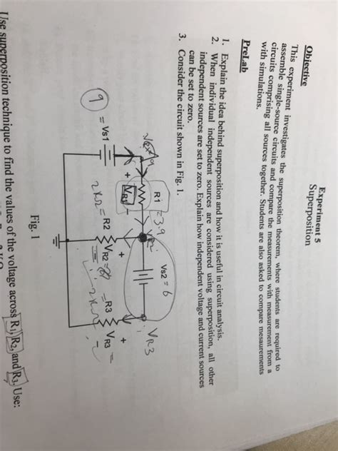 Solved Experiment Superposition Objective This Experiment Chegg