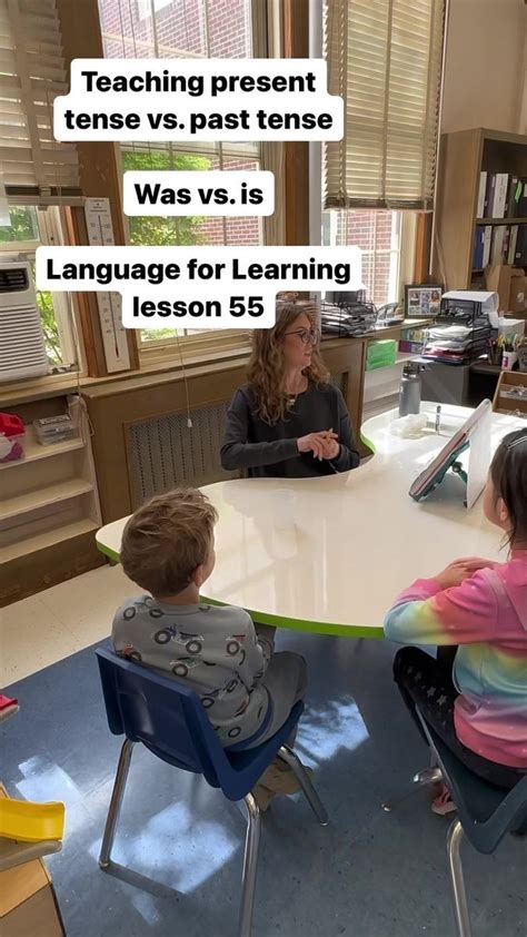 Teaching Past Vs Present Tense In Language For Learning This Is The
