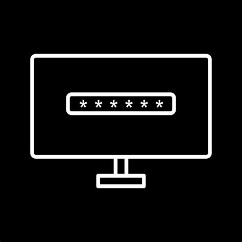 System Password Vector Icon 16216076 Vector Art At Vecteezy