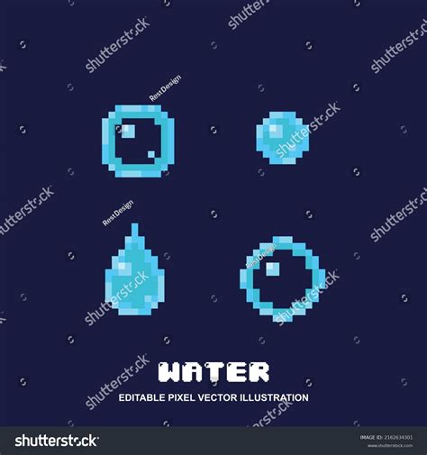 How To Draw Water Pixel Art