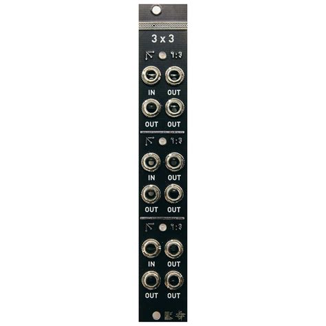 3x3 3 Channel Daisy Chained Active 1 To 3 Multiplier Eurorack Modules Sylph Modular Etsy