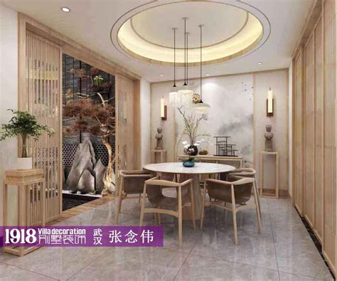 千年美丽 280平 新中式风 人信千年美丽新中式风格280㎡ 1918别墅装饰设计2020案例