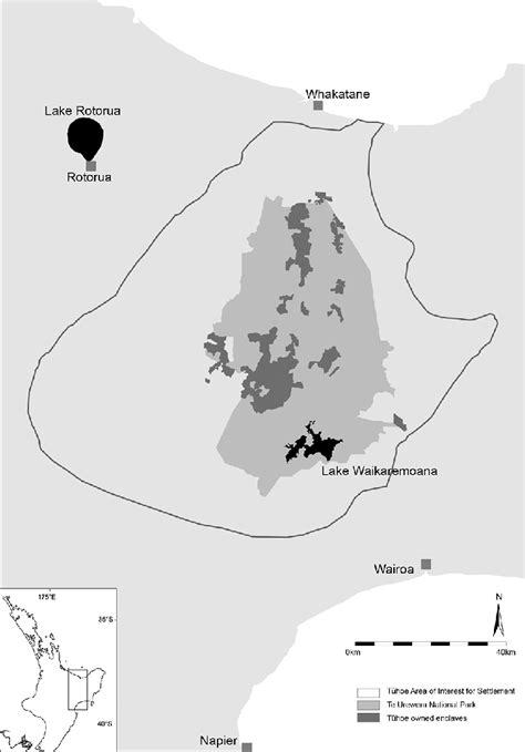 Tūhoe Lands And Te Urewera National Park Download Scientific Diagram
