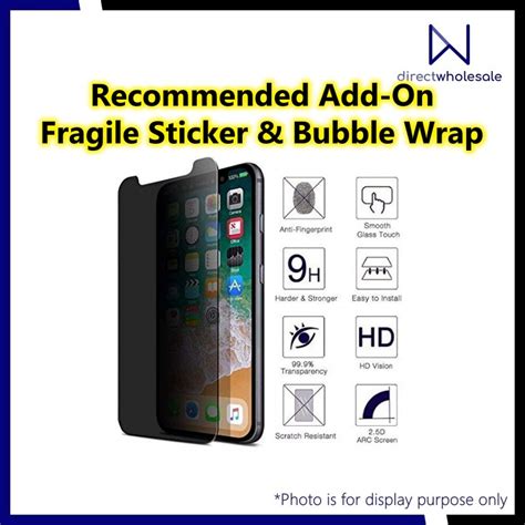 Wholesale Xiaomi Mi 11T Pro Mi 11T Privacy Tempered Glass Non Full