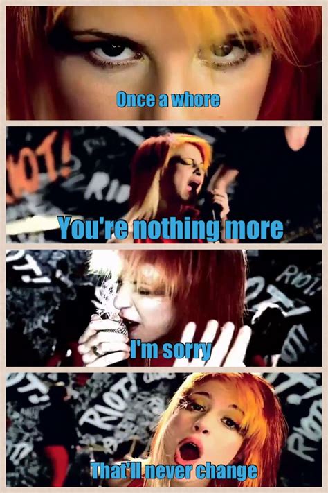 Paramore Misery Business Lyrics Paramore Lyrics Misery Business