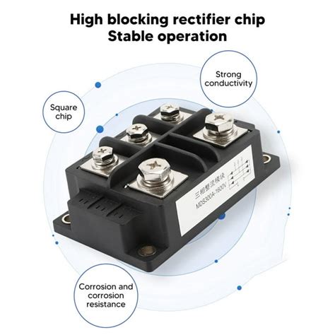 Phase Diode Rectifier Power Modulebridge Rectifier Fast Heat Bridge