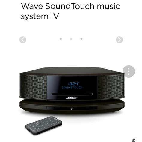 Jual Bose Wave Soundtouch Iv Black Shopee Indonesia