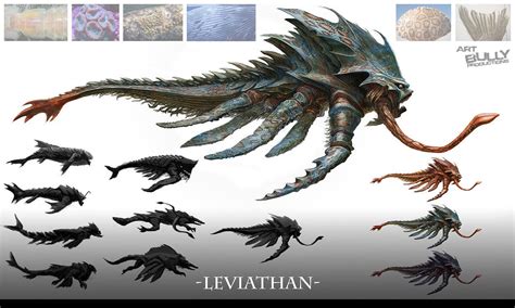 Leviathan Concept Jacob Atienza Sea Creatures Art Creature Art