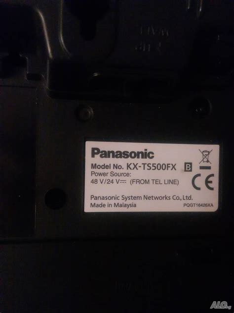 Телефон стационарен Panasonic Жичен телефон Стационарни телефони