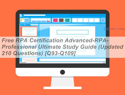 Free RPA Certification Advanced RPA Professional Ultimate Study Guide