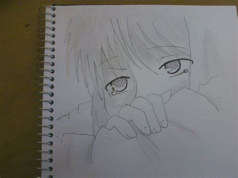 Anime Crying Drawing At Getdrawings Free Download