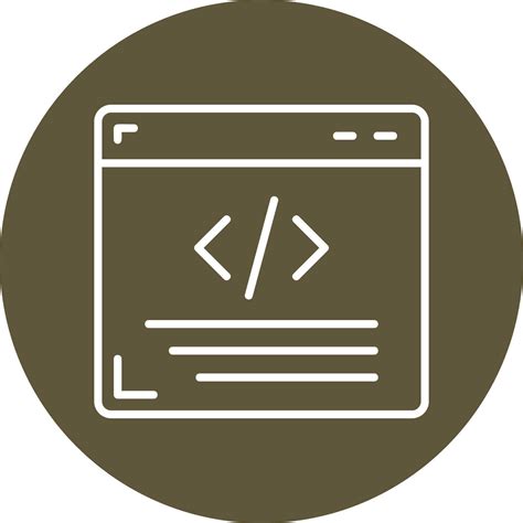 Web Programming Vector Icon 31448816 Vector Art At Vecteezy