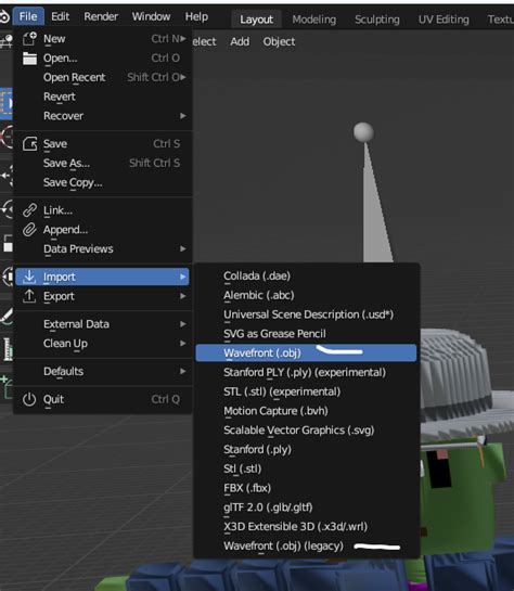 Python Blender Pythopn API Import OBJ Files Blender Stack Exchange