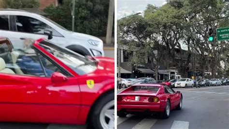 Se cruzó con una Ferrari por las calles de Buenos Aires y le preguntó al conductor a qué se