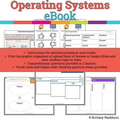 operating systems basics booklet nonfiction texts booklet program