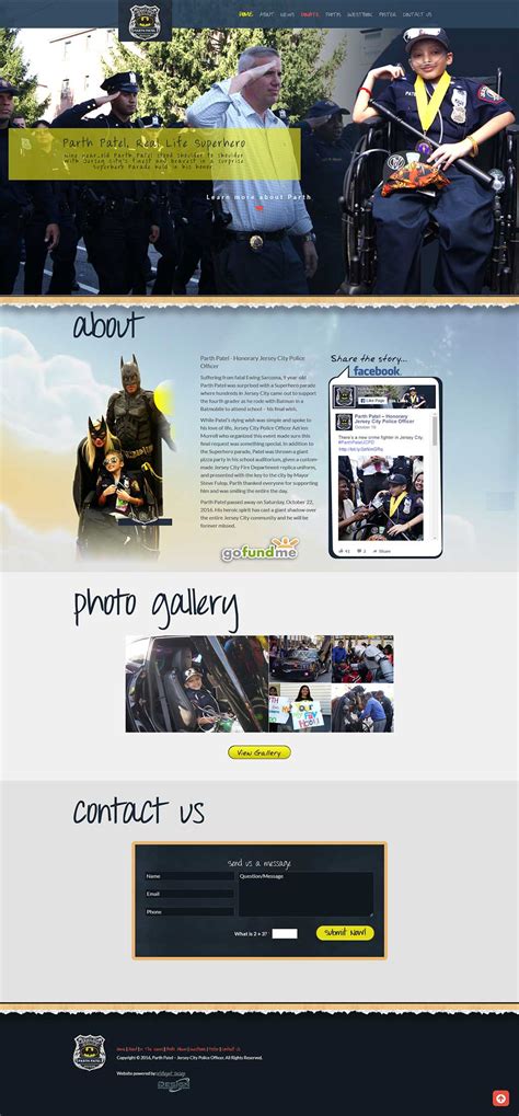 Parth Patel Jersey City Police Officer Intelligent Design