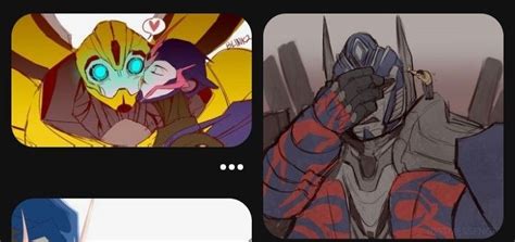 Bumblebee And Arcee Tfp I Ship This Transformers Artwork
