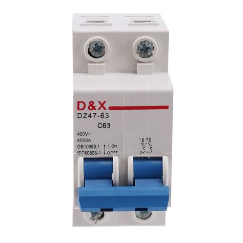 2p 63a Dc400v Mcb Energía Solar Fotovoltaica Pv Disyuntor De Cc