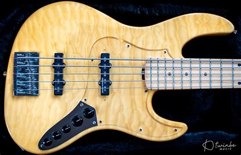 Esp Standard Series Amaze Deluxe 5 String Bass Natural Reverb