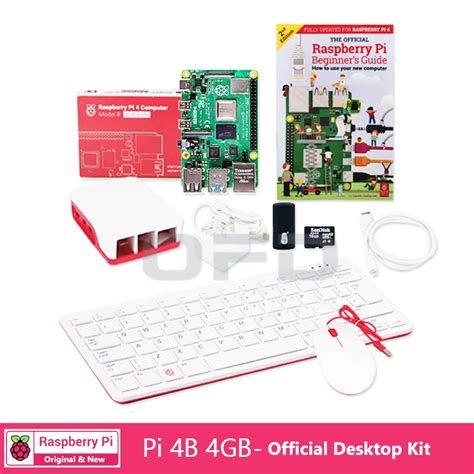 Raspberry Pi 4 Kit Starter Basic Kit With Multiple Ram Options