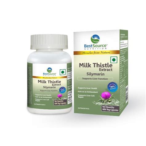 Bestsource Nutrition Milk Thistle Extract Capsule Uses Price Dosage