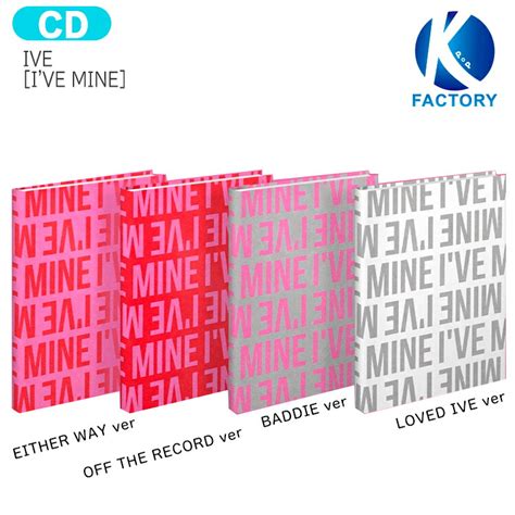 【楽天市場】送料無料 当店限定特典付 Ive Ive Mine 4種選択 1st Ep アルバム アイヴ アイブ マイン