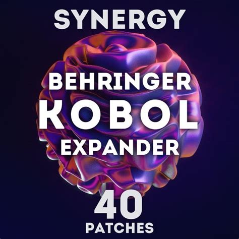 Sr Behringer Kobol Expander Synergy 40 Patches