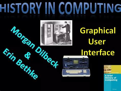 PPT History In Computing PowerPoint Presentation Free Download ID
