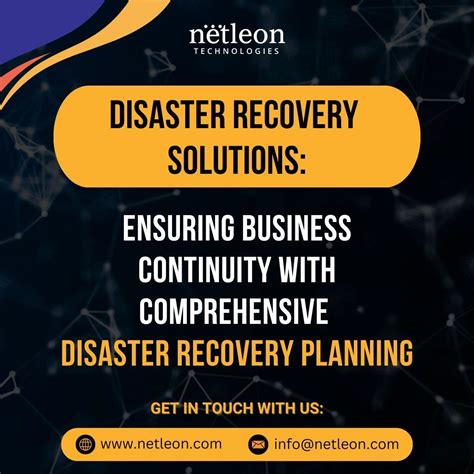 Netleon Technologies Pvt Ltd On Linkedin Disasterrecovery Businesscontinuity Itsecurity