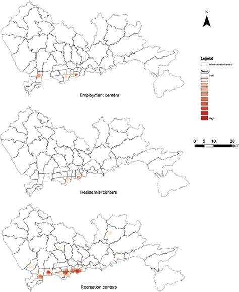 Activity Centers Identified Using Kernel Density Estimation Based On Download Scientific