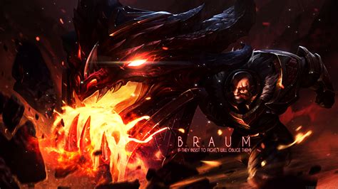 League Of Legends Braum Wallpaper By Soinnes On Deviantart
