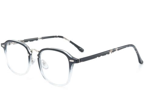 Rectangular Grey Tr90 Glasses Blacksheep