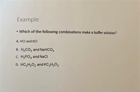 solved example which of the following combinations make a