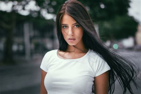 Women Portrait Face Model Julia Carina Hd Wallpaper Rare Gallery
