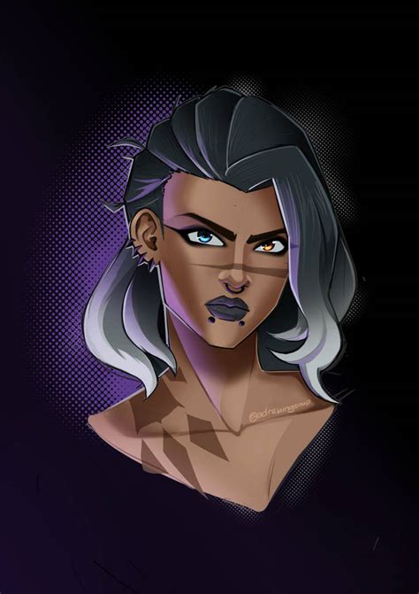 Fade Valorant Portrait By Adrawingsoup On Deviantart