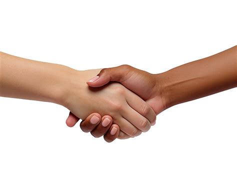 Ai Generated Hands Shake Photo Png 38116048 Png