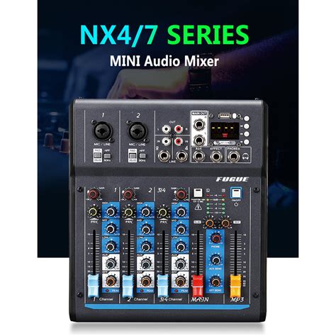 Small Audio Mixer Channel Digital Signal Process Grandado