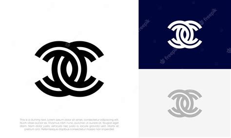 Vector De Diseño De Logotipo De Lujo Inicial De Letra Cc Vector Premium