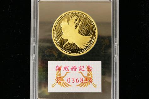 【目立った傷や汚れなし】l 皇太子殿下御成婚記念 5万円金貨 純金 18g K24 プルーフ貨幣 未開封 平成5年 ケース ブリスターパック