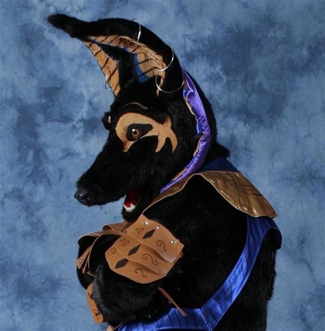 Anubis Fursuit By Dukehyena Furry Art Fursuit Furry