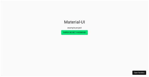 Create React App With Typescript Codesandbox