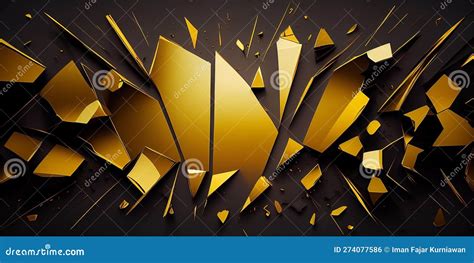 Cracked Glass Wallpaper Banner Stock Illustration Illustration Of
