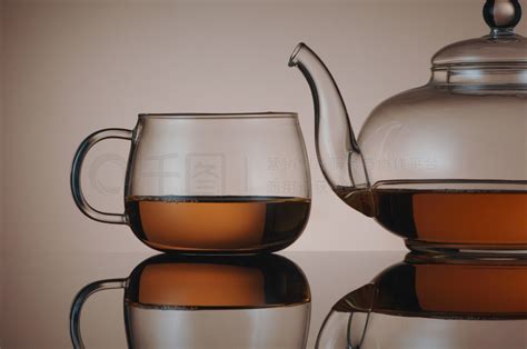 茶壶和茶高清图片 透明玻璃茶壶和茶杯 产品实拍免费下载 格式 4288像素 编号69947390 千图网