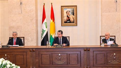 کۆبوونەوەی ئەنجومەنی وەزیران بە سەرپەرشتیی سەرۆکی حکومەتی هەرێمی کوردستان Youtube