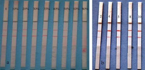Methanol And Matrix Effects On The Color Intensity Of Test Strip A Download Scientific