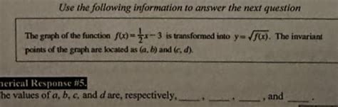 solved the graph of the function f x 21x−3 is transformed